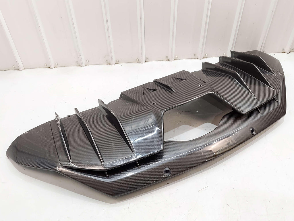 2018 LAMBORGHINI AVENTADOR S LP740-4 REAR BUMPER LOWER CARBON FIBER DI ...