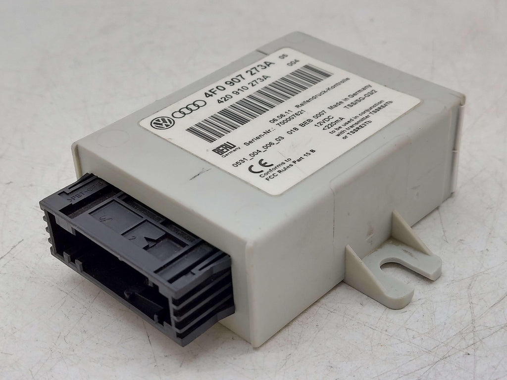 11-15 AUDI R8 TPMS TIRE PRESSURE MONITOR SENSOR CONTROL MODULE 4F09072 ...